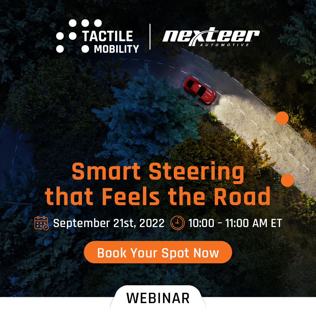 3 Steps to Making Autonomous Vehicles a Reality - Tactile-Mobility