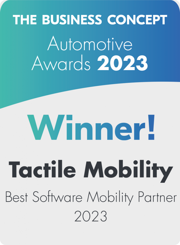 Best Software Mobility Partner 2023 - Tactile-Mobility