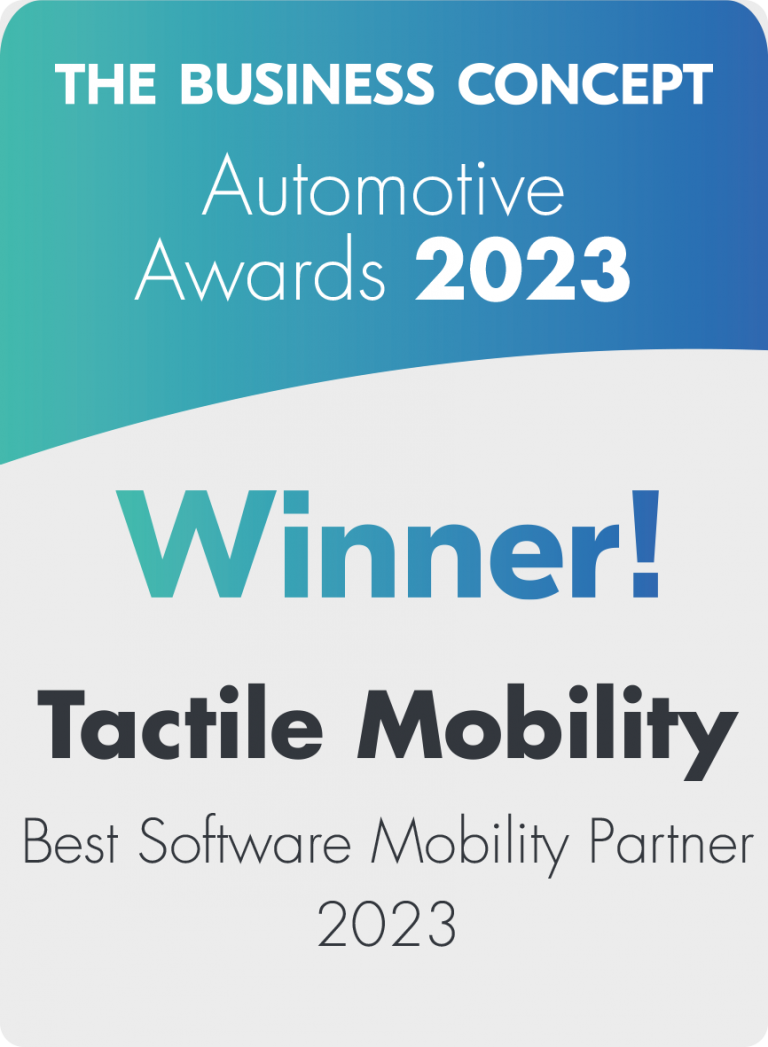 Best Software Mobility Partner 2023 - Tactile-Mobility